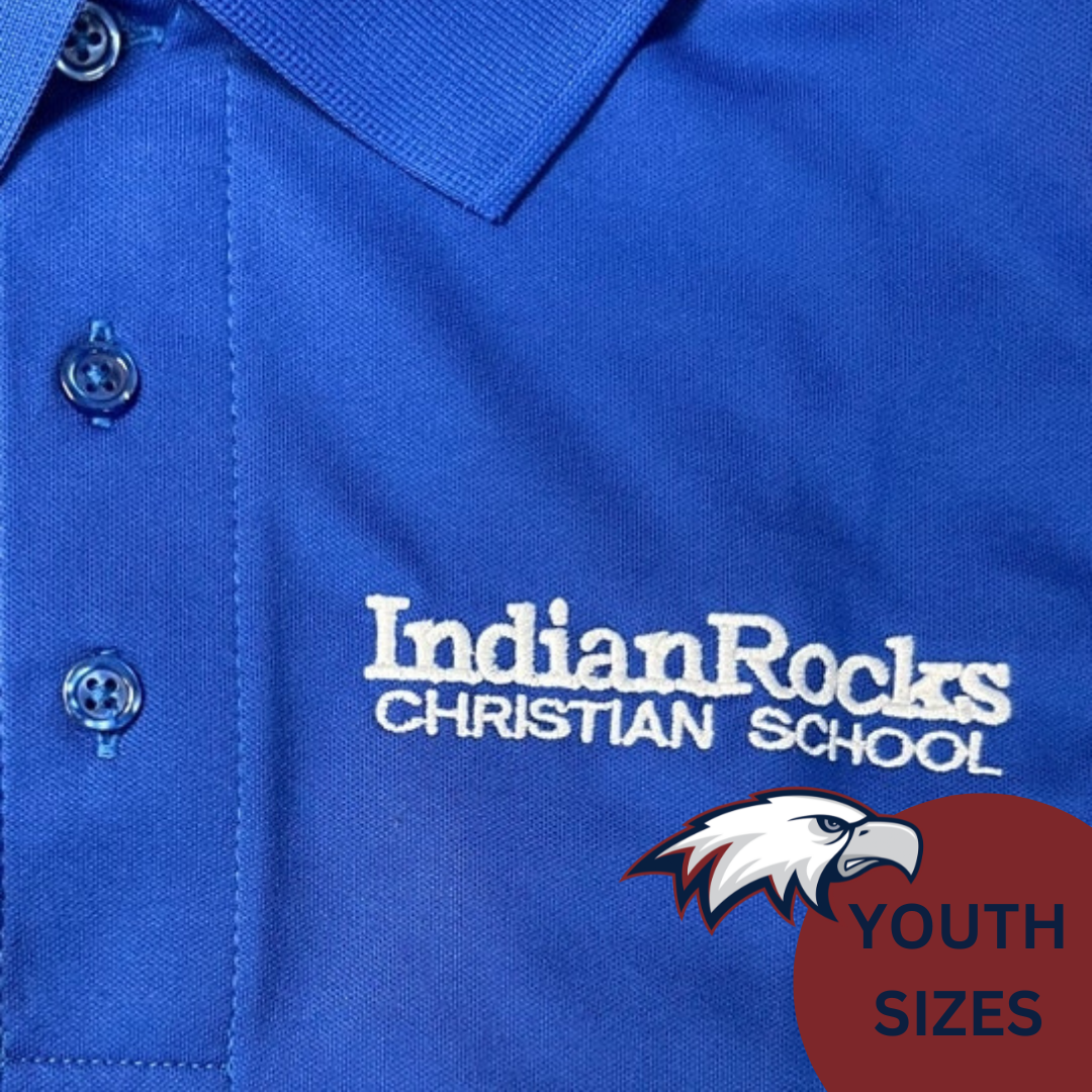 Polo YOUTH SIZE Indian Rocks Christian School polo-youth-size-indian-rocks-christian-school